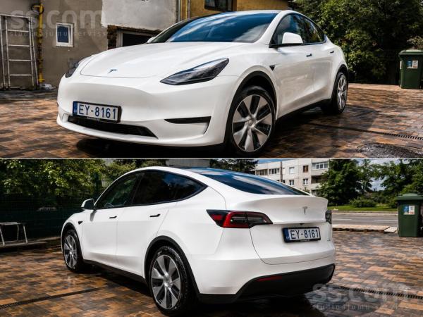 Balts Tesla Model Y 2023 Jelgava, ar dzinēja tilpumu 0.00 L un nobraukumu 43 tūkst. km par 31000 €, foto 5 vietnē AUTOMOTO.COM.LV