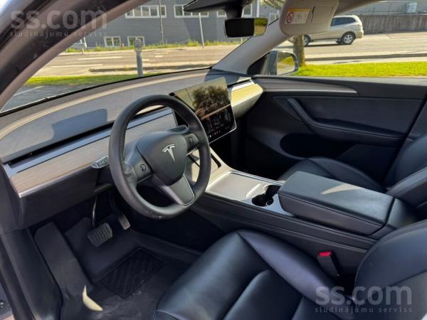 Balts Tesla Model Y 2023 Jelgava, ar dzinēja tilpumu 0.00 L un nobraukumu 43 tūkst. km par 31000 €, foto 8 vietnē AUTOMOTO.COM.LV