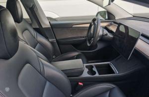 Balts Tesla Model Y 2023 Viļņa, ar dzinēja tilpumu 0.00 L un nobraukumu 24 tūkst. km par 12600 €, foto 9 vietnē AUTOMOTO.COM.LV