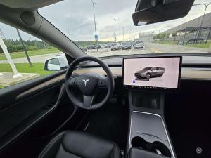 Balts Tesla Model Y 2023 Klaipėda, ar dzinēja tilpumu 0.00 L un nobraukumu 52 tūkst. km par 32500 €, foto 15 vietnē AUTOMOTO.COM.LV