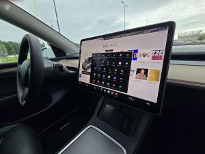 Balts Tesla Model Y 2023 Klaipėda, ar dzinēja tilpumu 0.00 L un nobraukumu 52 tūkst. km par 32500 €, foto 18 vietnē AUTOMOTO.COM.LV