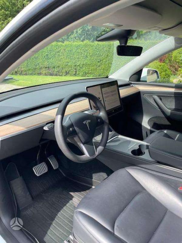 Balts Tesla Model Y 2023 Kauņa, ar dzinēja tilpumu 0.00 L un nobraukumu 58 tūkst. km par 31500 €, foto 8 vietnē AUTOMOTO.COM.LV