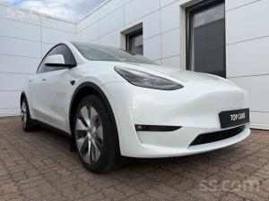 Balts Tesla Model Y 2023 Rīga, ar dzinēja tilpumu 0.00 L un nobraukumu 64 tūkst. km par 36500 €, foto 3 vietnē AUTOMOTO.COM.LV