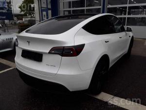 Balts Tesla Model Y 2023 Rīga, ar dzinēja tilpumu 0.00 L un nobraukumu 43 tūkst. km par 38500 €, foto 4 vietnē AUTOMOTO.COM.LV