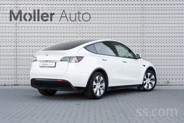 Balts Tesla Model Y 2023 Rīga, ar dzinēja tilpumu 0.00 L un nobraukumu 78 tūkst. km par 41200 €, foto 5 vietnē AUTOMOTO.COM.LV