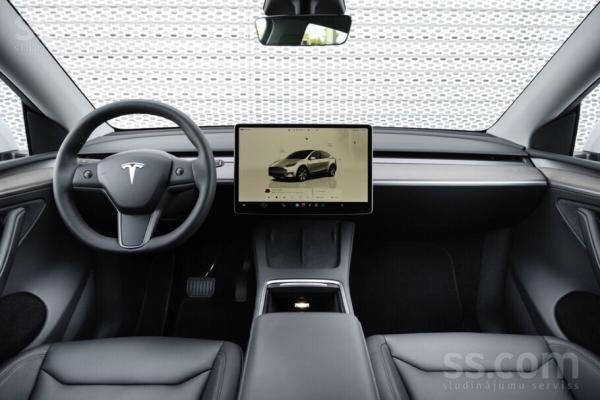 Balts Tesla Model Y 2023 Rīga, ar dzinēja tilpumu 0.00 L un nobraukumu 78 tūkst. km par 41200 €, foto 7 vietnē AUTOMOTO.COM.LV