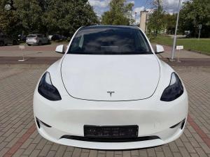 Balts Tesla Model Y 2023 Viļņa, ar dzinēja tilpumu 0.00 L un nobraukumu 48 tūkst. km par 30900 €, foto 4 vietnē AUTOMOTO.COM.LV