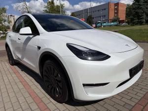 Balts Tesla Model Y 2023 Viļņa, ar dzinēja tilpumu 0.00 L un nobraukumu 48 tūkst. km par 30900 €, foto 5 vietnē AUTOMOTO.COM.LV