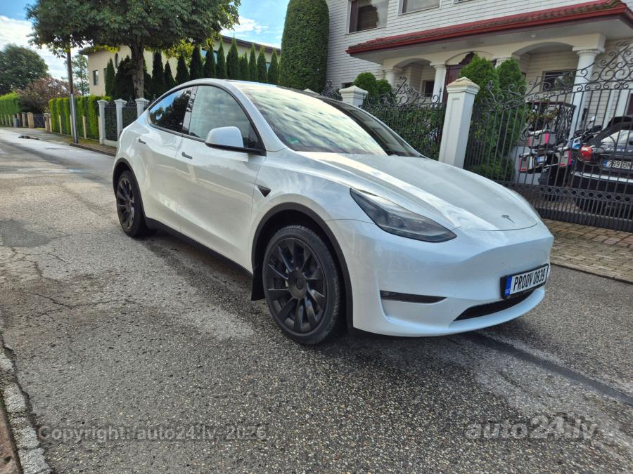 Balts Tesla Model Y 2023 Tartu, ar dzinēja tilpumu 0.00 L un nobraukumu 73 tūkst. km par 36790 €, foto 9 vietnē AUTOMOTO.COM.LV