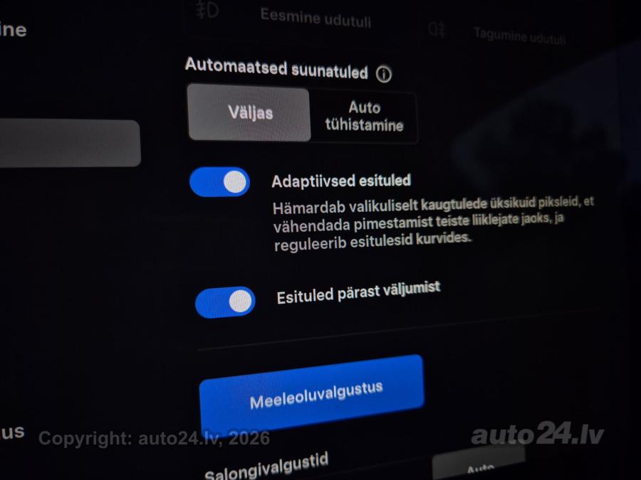 Balts Tesla Model Y 2023 Tartu, ar dzinēja tilpumu 0.00 L un nobraukumu 73 tūkst. km par 36790 €, foto 12 vietnē AUTOMOTO.COM.LV