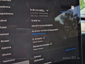 Balts Tesla Model Y 2023 Tartu, ar dzinēja tilpumu 0.00 L un nobraukumu 73 tūkst. km par 36790 €, foto 13 vietnē AUTOMOTO.COM.LV