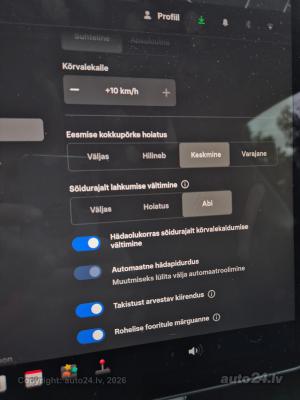 Balts Tesla Model Y 2023 Tartu, ar dzinēja tilpumu 0.00 L un nobraukumu 73 tūkst. km par 36790 €, foto 15 vietnē AUTOMOTO.COM.LV