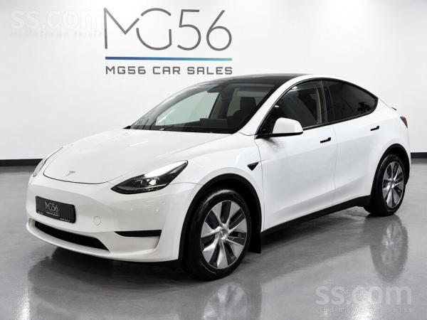 Balts Tesla Model Y 2023 Rīga, ar dzinēja tilpumu 0.00 L un nobraukumu 19 tūkst. km par 32900 €, foto 4 vietnē AUTOMOTO.COM.LV