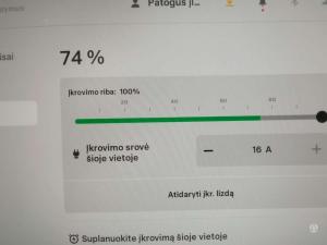 White Tesla Model Y 2024 in Kaunas, with an engine capacity of 0.00 L and mileage of 34 thousand km for 12300 €, photo 26 on AUTOMOTO.COM.LV