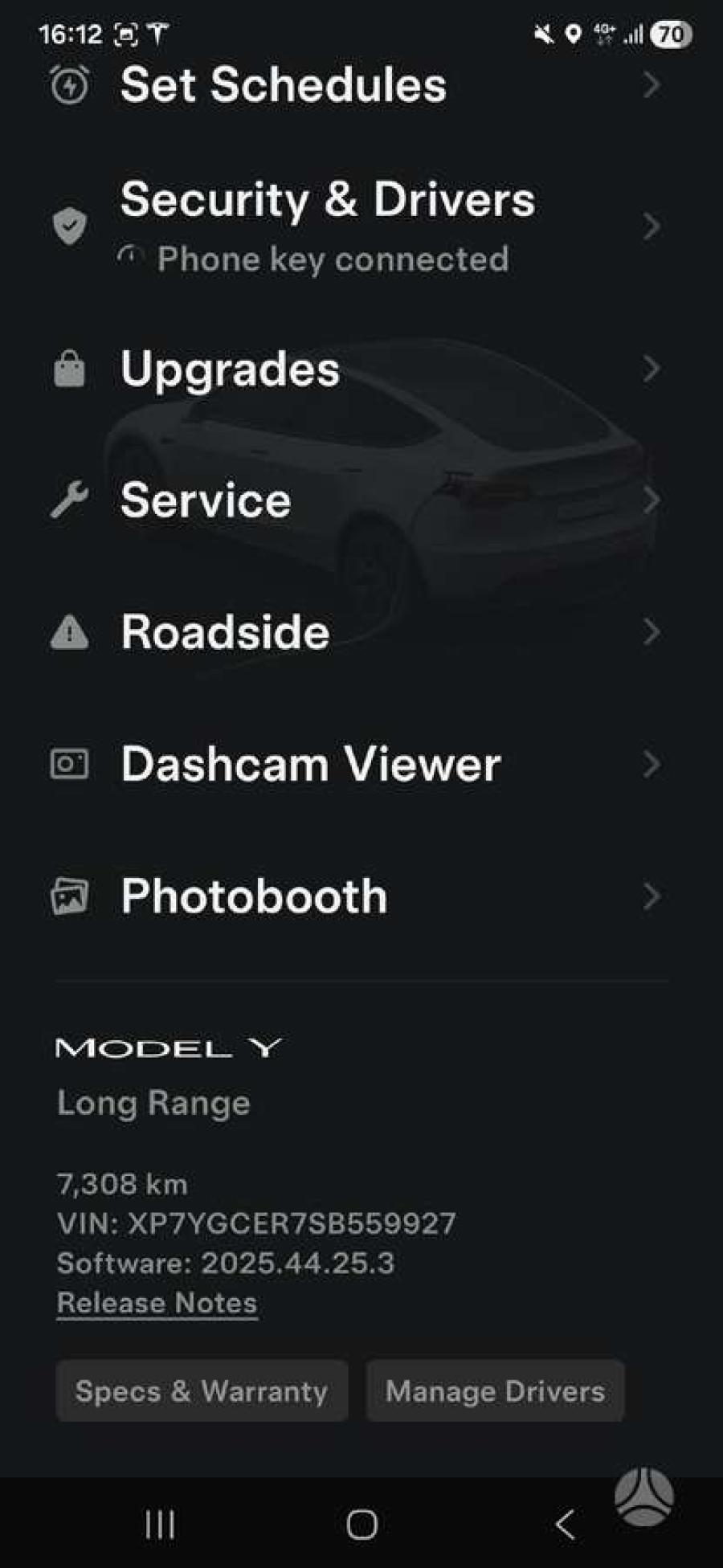 Белый Тесла Модель Y 2024 в Каунас, объемом двигателя 0.00 л и пробегом 7 тыс. км за 36500 €, фото 17 на AUTOMOTO.COM.LV