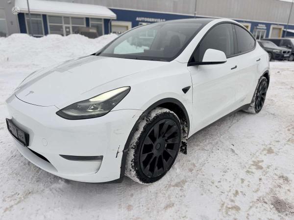 Balts Tesla Model Y 2024 Šauļi, ar dzinēja tilpumu 0.00 L un nobraukumu 88 tūkst. km par 29400 €, foto 7 vietnē AUTOMOTO.COM.LV