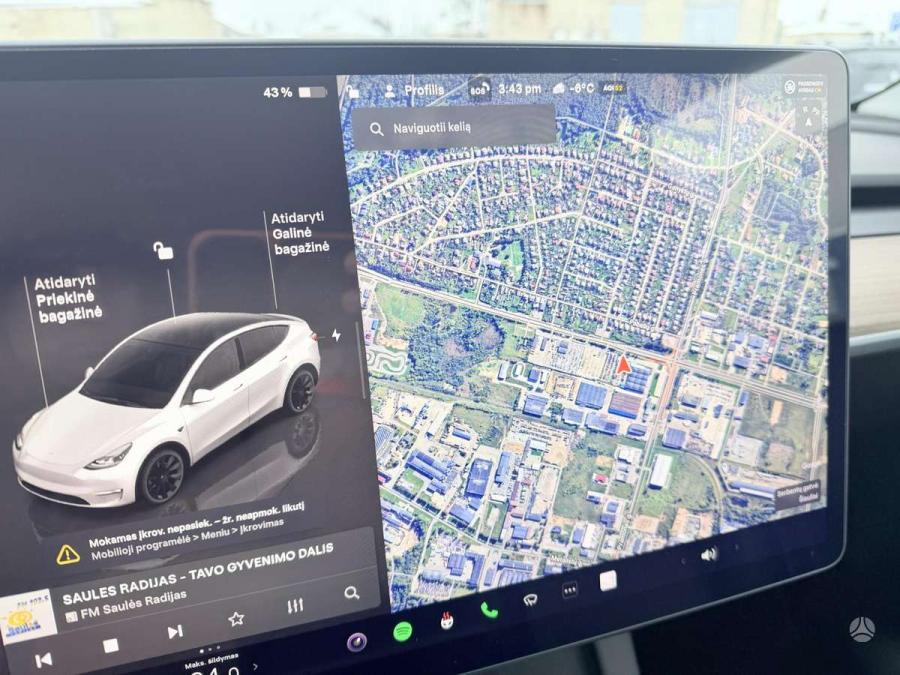 Balts Tesla Model Y 2024 Šauļi, ar dzinēja tilpumu 0.00 L un nobraukumu 88 tūkst. km par 29400 €, foto 17 vietnē AUTOMOTO.COM.LV