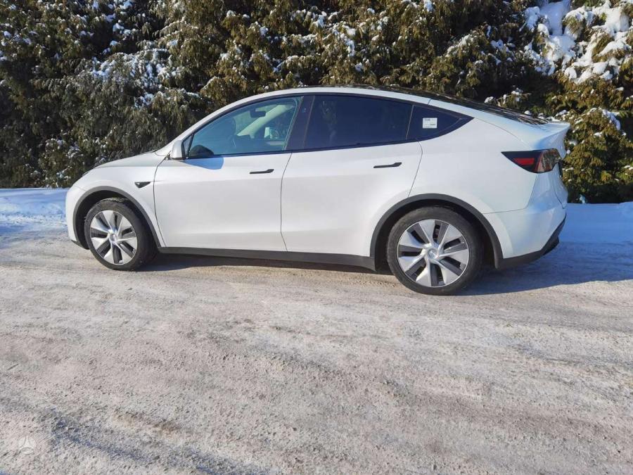 Balts Tesla Model Y 2024 Kauņa, ar dzinēja tilpumu 0.00 L un nobraukumu 48 tūkst. km par 15500 €, foto 15 vietnē AUTOMOTO.COM.LV
