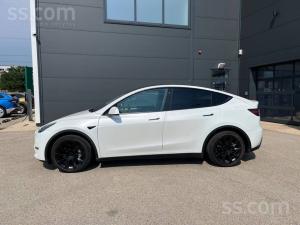 Balts Tesla Model Y 2024 Rīga, ar dzinēja tilpumu 0.00 L un nobraukumu 81 tūkst. km par 33000 €, foto 8 vietnē AUTOMOTO.COM.LV
