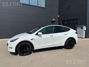 Balts Tesla Model Y 2024 Rīga, ar dzinēja tilpumu 0.00 L un nobraukumu 81 tūkst. km par 33000 €, foto 9 vietnē AUTOMOTO.COM.LV