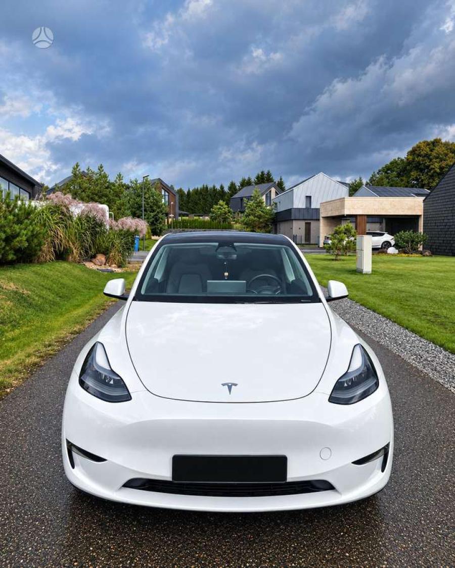 Balts Tesla Model Y 2024 Viļņa, ar dzinēja tilpumu 0.00 L un nobraukumu 104 tūkst. km par 33500 €, foto 8 vietnē AUTOMOTO.COM.LV