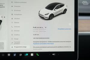 White Tesla Model Y 2025 in Vilnius, with an engine capacity of 0.00 L and mileage of 3 thousand km for 44500 €, photo 32 on AUTOMOTO.COM.LV