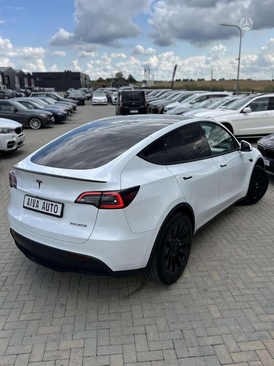 Balts Tesla Model Y 2025 Kauņa, ar dzinēja tilpumu 0.00 L un nobraukumu 7 tūkst. km par 38500 €, foto 10 vietnē AUTOMOTO.COM.LV