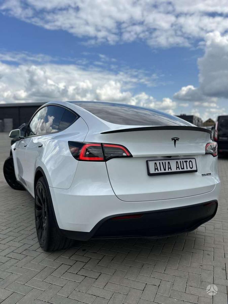 Balts Tesla Model Y 2025 Kauņa, ar dzinēja tilpumu 0.00 L un nobraukumu 7 tūkst. km par 38500 €, foto 13 vietnē AUTOMOTO.COM.LV