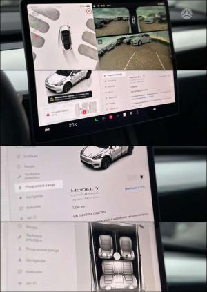 Balts Tesla Model Y 2025 Kauņa, ar dzinēja tilpumu 0.00 L un nobraukumu 7 tūkst. km par 38500 €, foto 27 vietnē AUTOMOTO.COM.LV