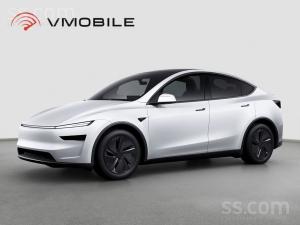 Белый Тесла Модель Y 2026 в Рига, объемом двигателя 0.00 л и пробегом 0 тыс. км за 63450 €, фото  на AUTOMOTO.COM.LV