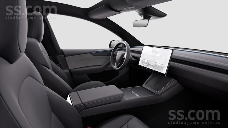Balts Tesla Model Y 2026 Rīga, ar dzinēja tilpumu 0.00 L un nobraukumu 0 tūkst. km par 63450 €, foto 4 vietnē AUTOMOTO.COM.LV