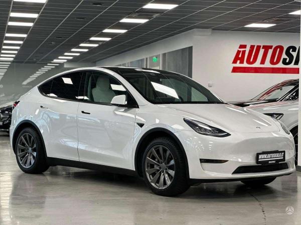 Balts Tesla Model Y 2021 Viļņa, ar dzinēja tilpumu 0.00 L un nobraukumu 69 tūkst. km par 27999 €, foto 11 vietnē AUTOMOTO.COM.LV