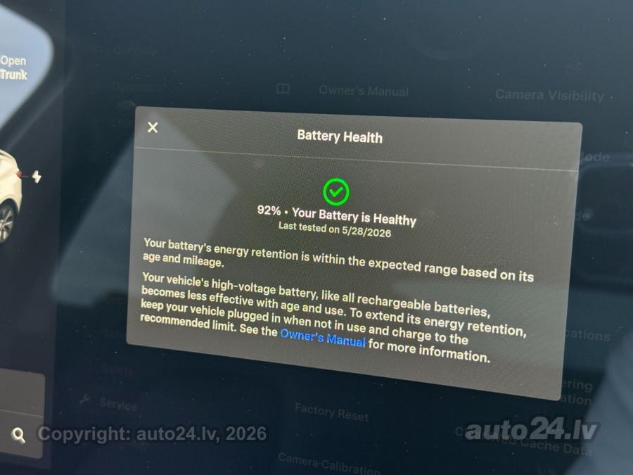 Balts Tesla Model Y 2021 Tallina, ar dzinēja tilpumu 0.00 L un nobraukumu 133 tūkst. km par 28999 €, foto 15 vietnē AUTOMOTO.COM.LV