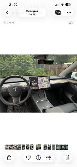 White Tesla Model Y 2021 in Riga, with an engine capacity of 0.00 L and mileage of 193 thousand km for 26000 €, photo 11 on AUTOMOTO.COM.LV
