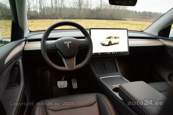 Balts Tesla Model Y 2022 Pērnava, ar dzinēja tilpumu 0.00 L un nobraukumu 78 tūkst. km par 34990 €, foto 11 vietnē AUTOMOTO.COM.LV