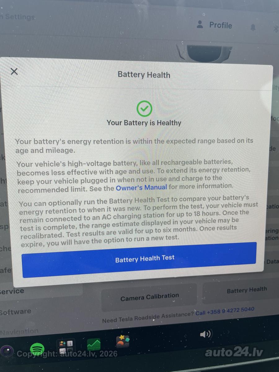 Balts Tesla Model Y 2022 Tallina, ar dzinēja tilpumu 0.00 L un nobraukumu 80 tūkst. km par 32500 €, foto 14 vietnē AUTOMOTO.COM.LV