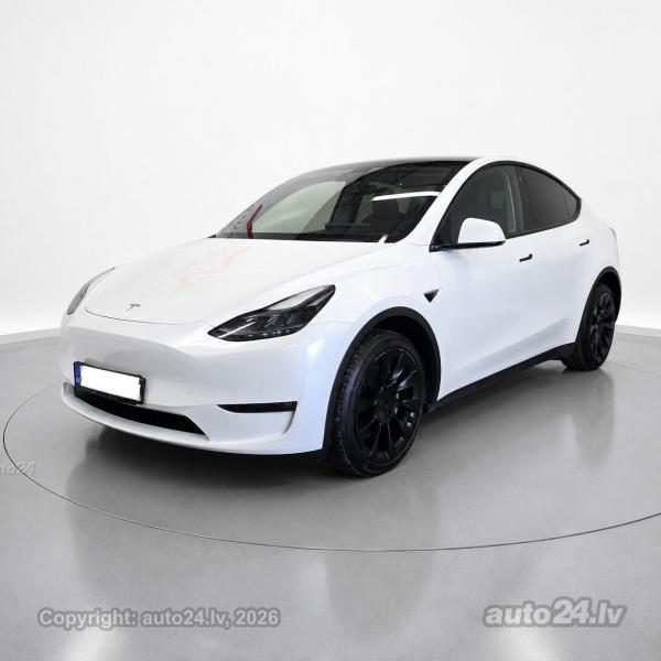 Balts Tesla Model Y 2022 Tartu, ar dzinēja tilpumu 0.00 L un nobraukumu 74 tūkst. km par 36000 €, foto 1 vietnē AUTOMOTO.COM.LV