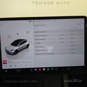 Balts Tesla Model Y 2022 Tartu, ar dzinēja tilpumu 0.00 L un nobraukumu 74 tūkst. km par 36000 €, foto 10 vietnē AUTOMOTO.COM.LV