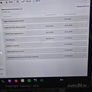 Balts Tesla Model Y 2022 Tartu, ar dzinēja tilpumu 0.00 L un nobraukumu 74 tūkst. km par 36000 €, foto 11 vietnē AUTOMOTO.COM.LV