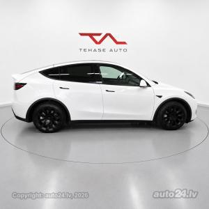 Balts Tesla Model Y 2022 Tartu, ar dzinēja tilpumu 0.00 L un nobraukumu 74 tūkst. km par 36000 €, foto 13 vietnē AUTOMOTO.COM.LV
