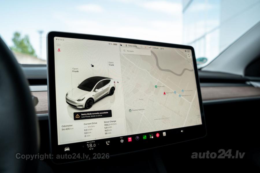 Белый Тесла Модель Y 2022 в Тарту, объемом двигателя 0.00 л и пробегом 54 тыс. км за 38900 €, фото 20 на AUTOMOTO.COM.LV