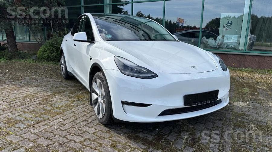 Balts Tesla Model Y 2022 Rīga, ar dzinēja tilpumu 0.00 L un nobraukumu 0 tūkst. km par 26000 €, foto 3 vietnē AUTOMOTO.COM.LV