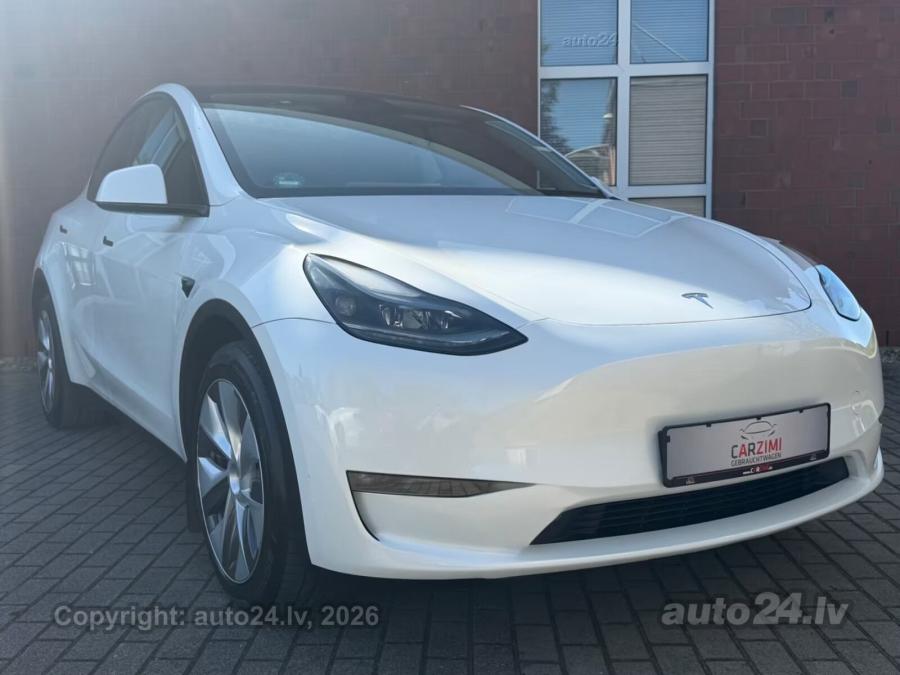 Balts Tesla Model Y 2023 Tallina, ar dzinēja tilpumu 0.00 L un nobraukumu 80 tūkst. km par 36990 €, foto 4 vietnē AUTOMOTO.COM.LV