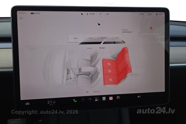 White Tesla Model Y 2023 in Tallinn, with an engine capacity of 0.00 L and mileage of 82 thousand km for 37990 €, photo 8 on AUTOMOTO.COM.LV