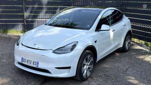 Белый Тесла Модель Y 2023 в Ионава, объемом двигателя 0.00 л и пробегом 70 тыс. км за 16800 €, фото 8 на AUTOMOTO.COM.LV