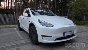 Белый Тесла Модель Y 2023 в Юрмала, объемом двигателя 0.00 л и пробегом 81 тыс. км за 32500 €, фото 3 на AUTOMOTO.COM.LV