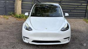 Balts Tesla Model Y 2023 Jonava, ar dzinēja tilpumu 0.00 L un nobraukumu 38 tūkst. km par 23500 €, foto 15 vietnē AUTOMOTO.COM.LV