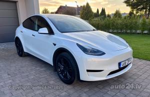 Белый Тесла Модель Y 2023 в Пярну, объемом двигателя 0.00 л и пробегом 62 тыс. км за 30900 €, фото 3 на AUTOMOTO.COM.LV