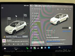 Balts Tesla Model Y 2024 Tallina, ar dzinēja tilpumu 0.00 L un nobraukumu 88 tūkst. km par 39900 €, foto 15 vietnē AUTOMOTO.COM.LV