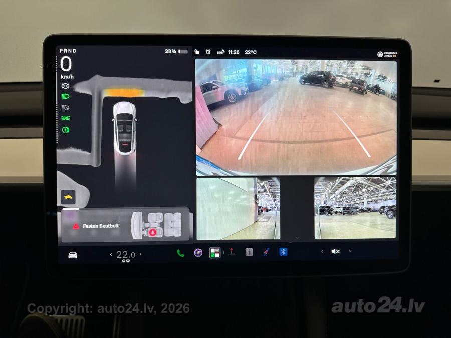 Balts Tesla Model Y 2024 Tallina, ar dzinēja tilpumu 0.00 L un nobraukumu 88 tūkst. km par 39900 €, foto 21 vietnē AUTOMOTO.COM.LV